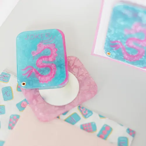 JOLLITY & CO Mahjong Joker Compact Mirror