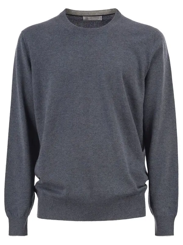 Brunello Cucinelli Cashmere Crew Neck Sweater