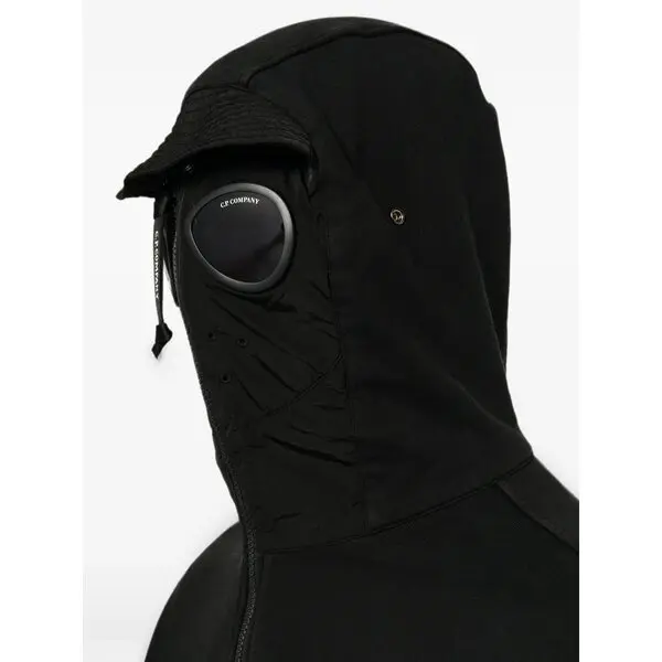 C.P. COMPANY Zip-up Goggle Detail Hoodie