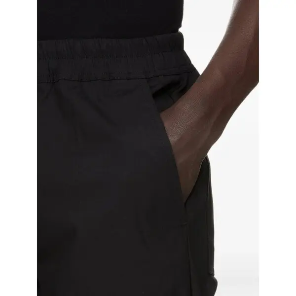 Rick Owens Organic Cotton Trousers - Black