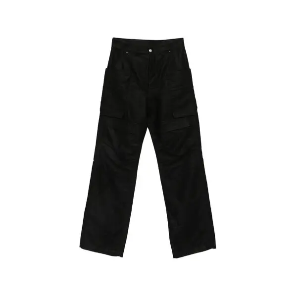 Rick Owens Wide-leg Cargo Trousers - Black