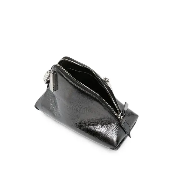 Attico Grey Metallic Effect Tote Bag - Gray