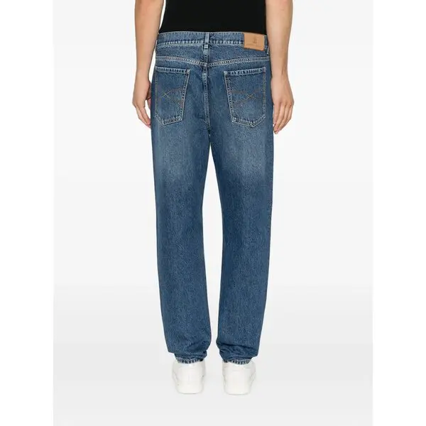 Brunello Cucinelli Straight Leg Jeans - Blue
