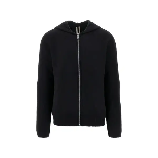 Rick Owens Zip-up Cashmere Hoodie