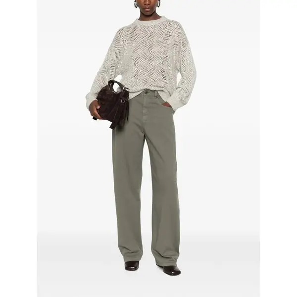 Brunello Cucinelli Wide-leg Denim Jeans