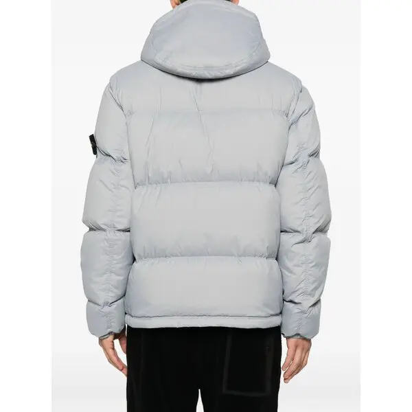 Stone Island Grey Jackets Padded & Down Jackets