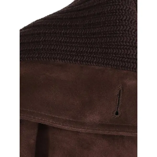 Attico Bomber Jacket - Brown
