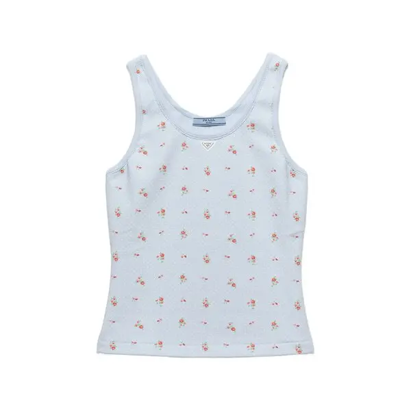Prada Tops Vests & Tank Tops - Blue