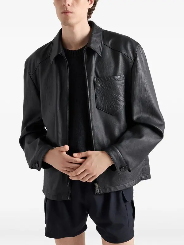 Prada Nappa Leather Jacket