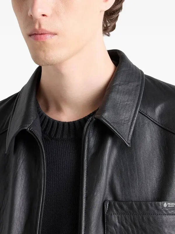 Prada Nappa Leather Jacket
