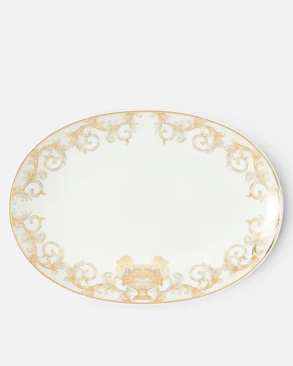Versace La Coupe Des Dieux Deep Platter 33 Cm - Print