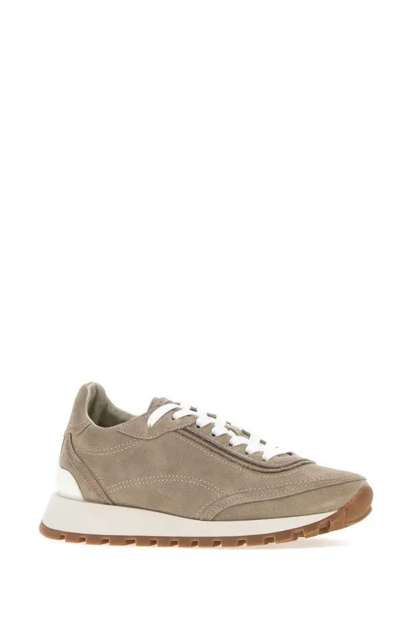 Brunello Cucinelli Suede Lace-up Sneakers
