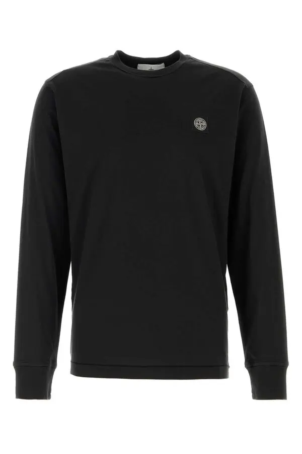 Stone Island Cotton T-shirt - Black