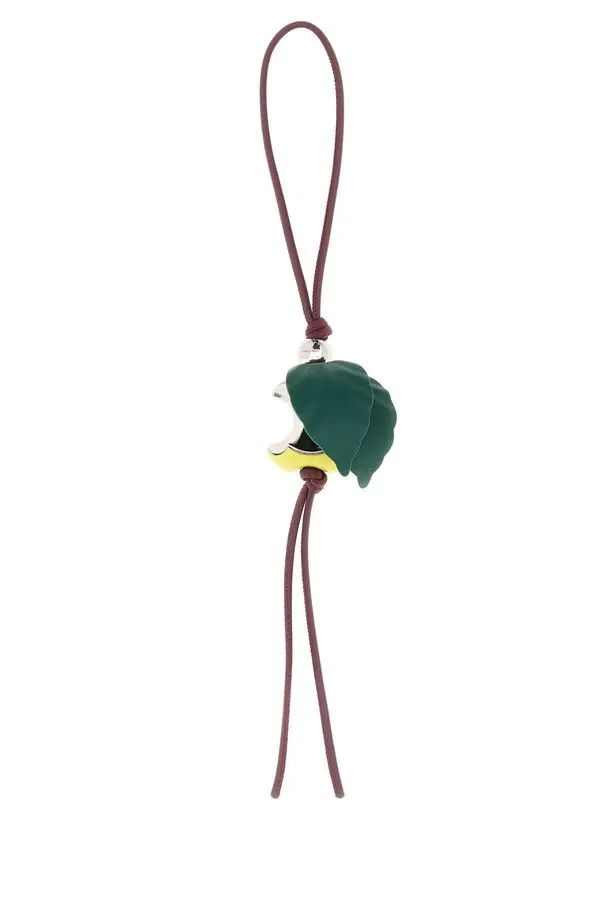 Loewe Leather Apple Charm - Multicolor