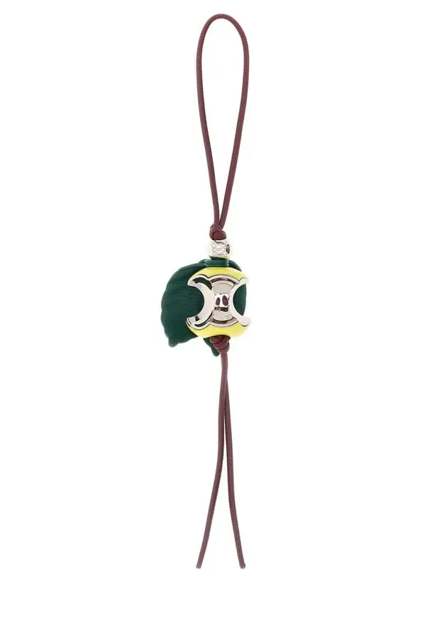 Loewe Leather Apple Charm - Multicolor