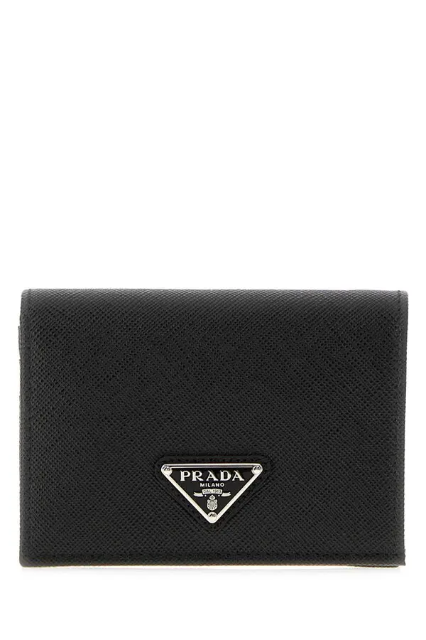 Prada Leather Wallet - Black