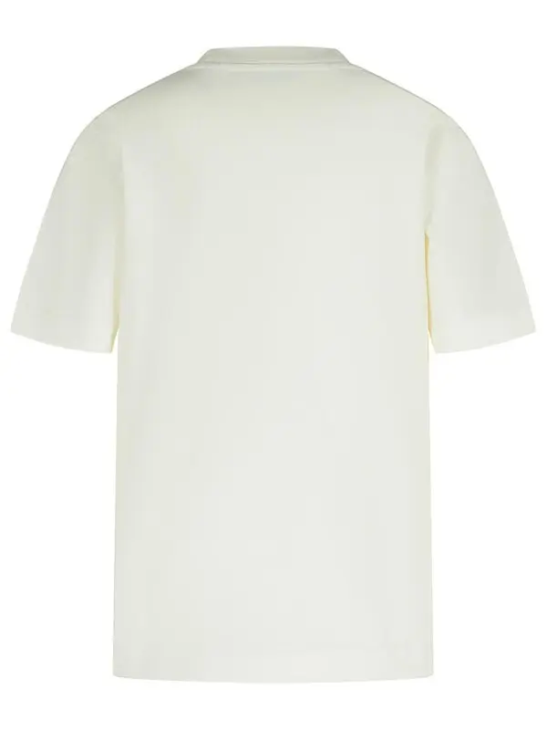 Burberry Frankie Cotton T-shirt With Ekd Embroidery