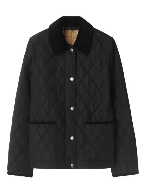 Burberry Quilted Nylon Dorset Jacket - Black