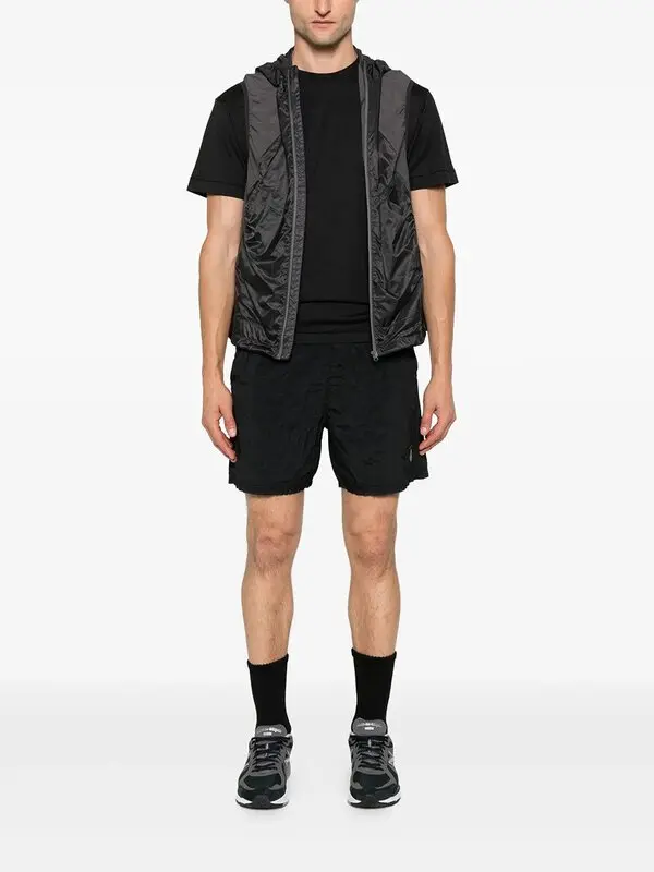 Stone Island Slim Fit T-shirt With Compass Badge - Black