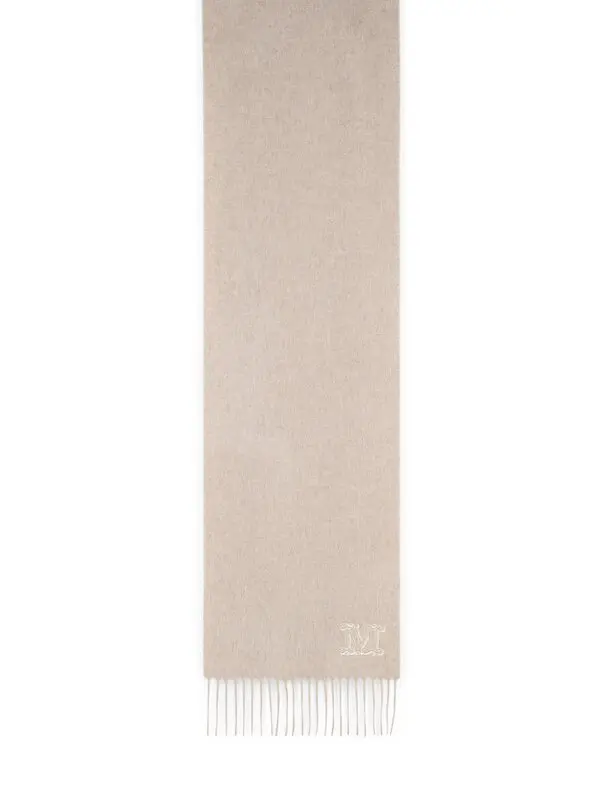 Max Mara Wsdalia' Beige Cashmere Stole - Cream