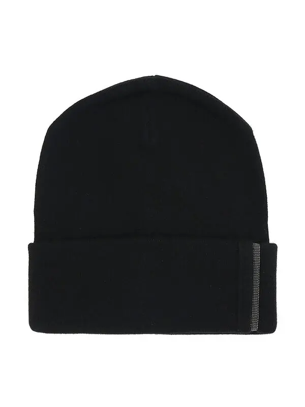 Brunello Cucinelli Cashmere Beanie - Black