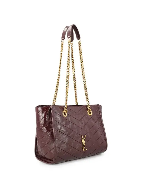 Saint Laurent Niki Small Shopping Bag - Red