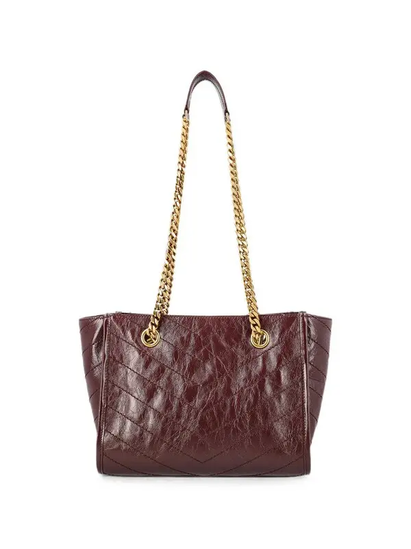 Saint Laurent Niki Small Shopping Bag - Red