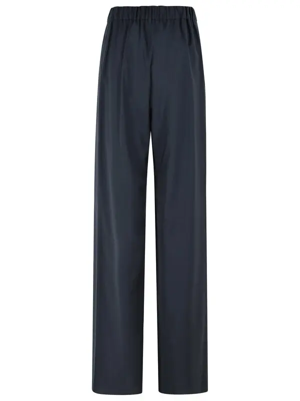 Max Mara Editto Virgin Wool Pants - Blue