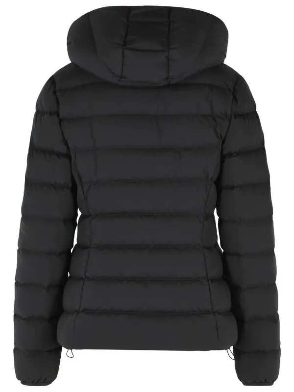 Moncler Matt Polyester Hooded Down Jacket - Black