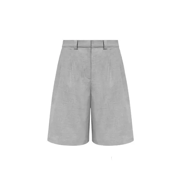 MANDRAGORA Loose Bermuda Shorts - Grey