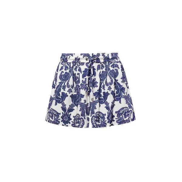 MANDRAGORA Blue / White Daya Blue White Shorts - Blue/white