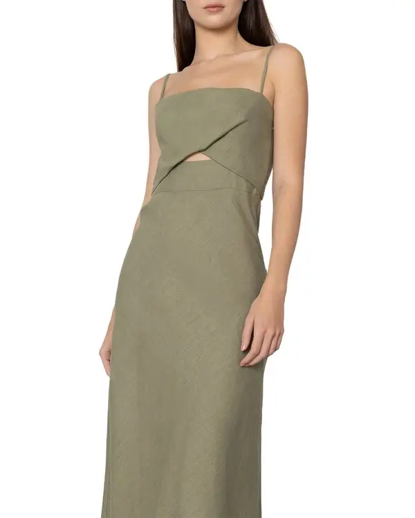 Black Halo Jada Midi Dress