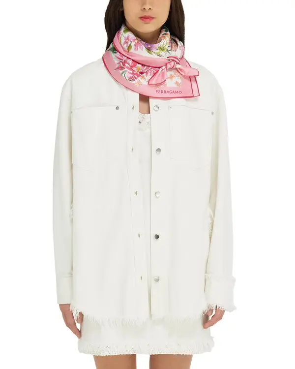 FERRAGAMO Silk Scarf