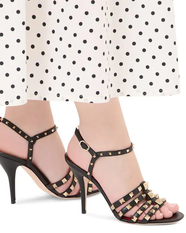 Valentino Garavani Rockstud Embellished Sandals
