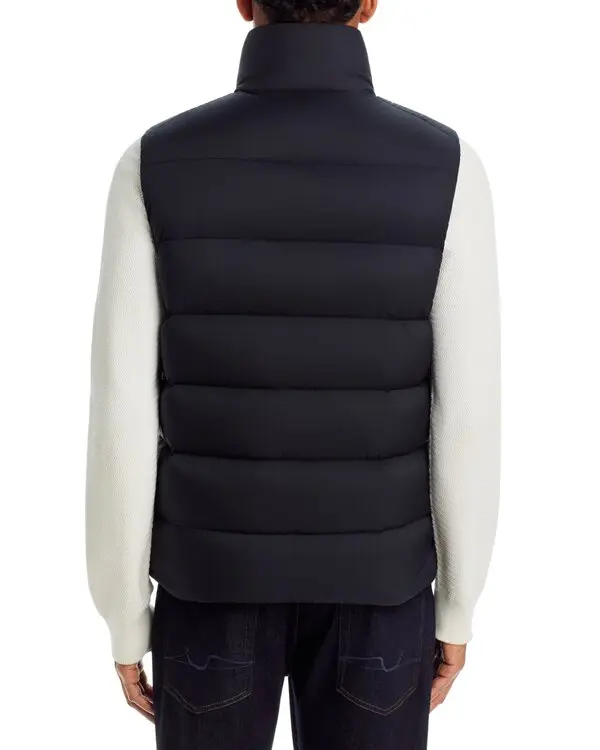 Moncler Tibb Logo Graphic Puffer Vest