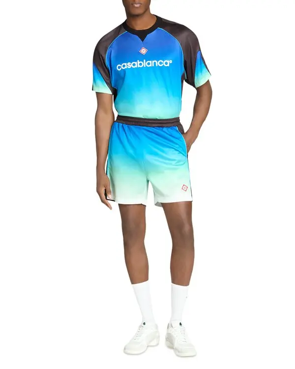 Casablanca Gradient Football Shorts