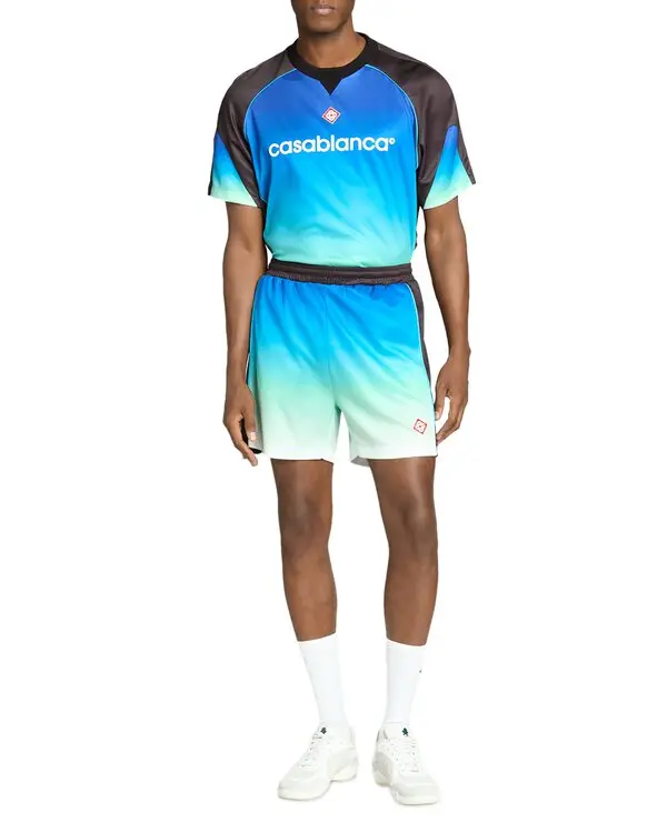 Casablanca Gradient Football Shorts