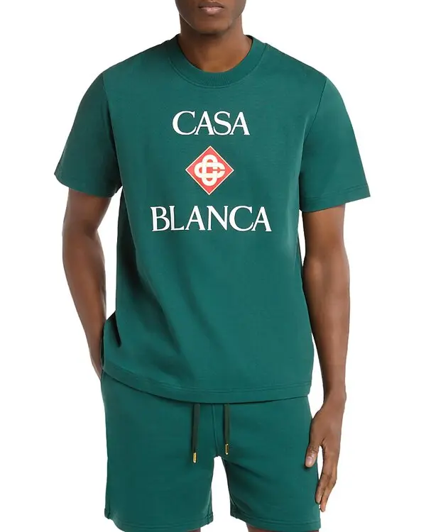 Casablanca Logo Crewneck T-shirt