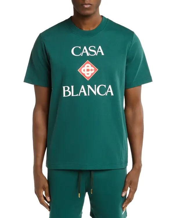 Casablanca Logo Crewneck T-shirt