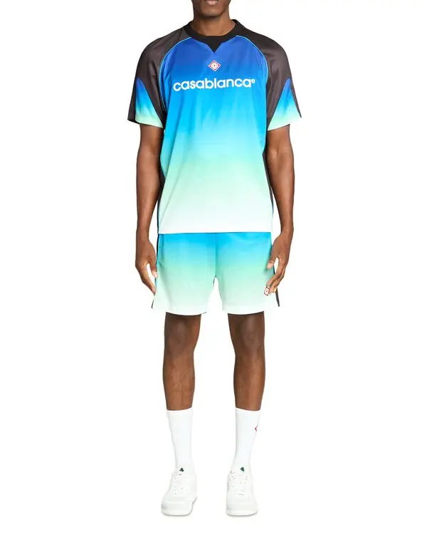Casablanca Logo Gradient Jersey T-shirt
