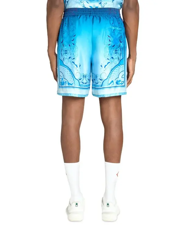 Casablanca Egyptian Rug Silk Shorts