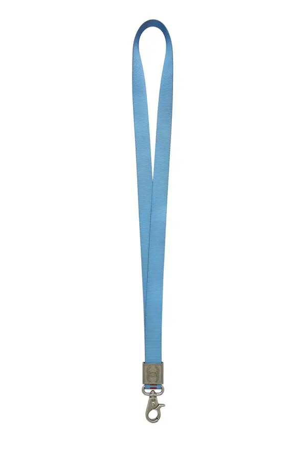 Chanel Blue & Orange Sportline Logo Lanyard