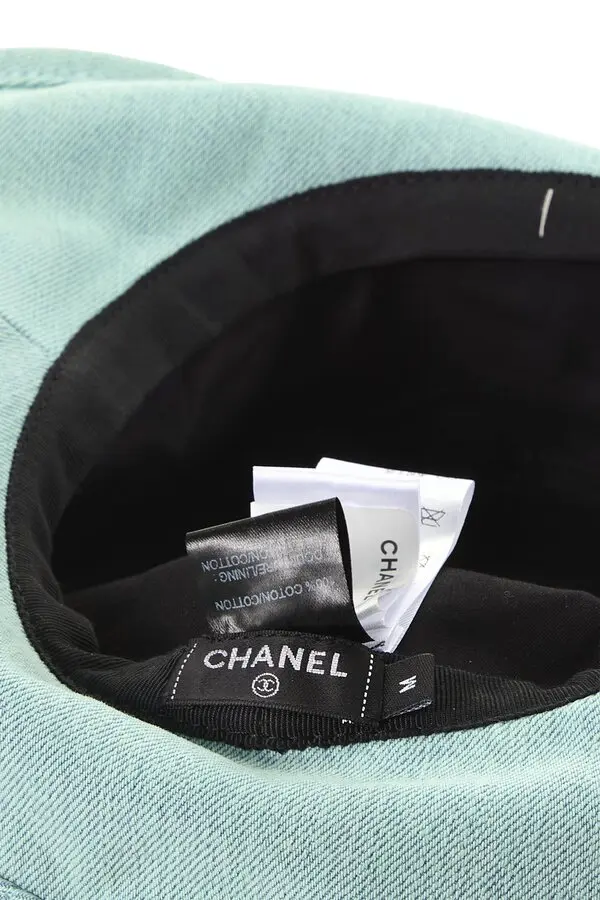 Chanel Denim Bucket Hat