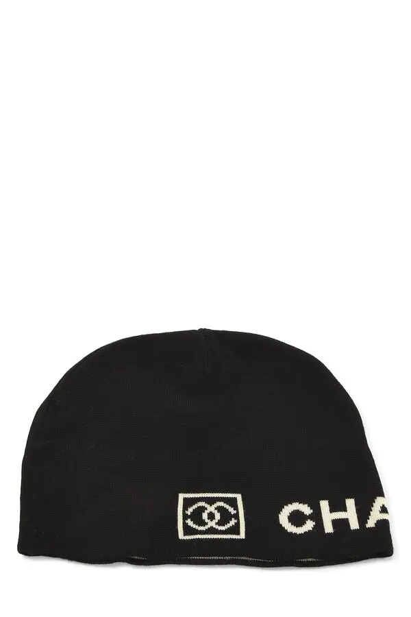 Chanel Wool Logo Beanie