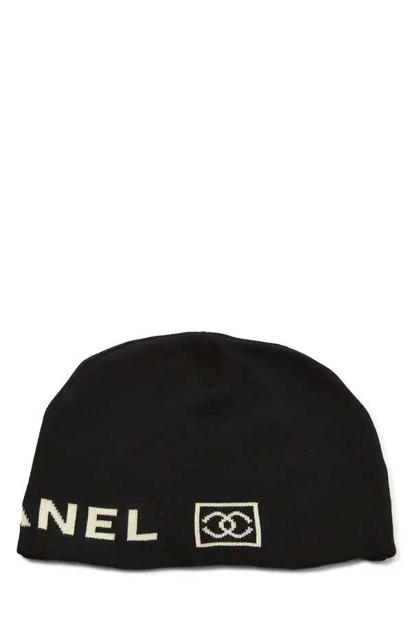 Chanel Wool Logo Beanie