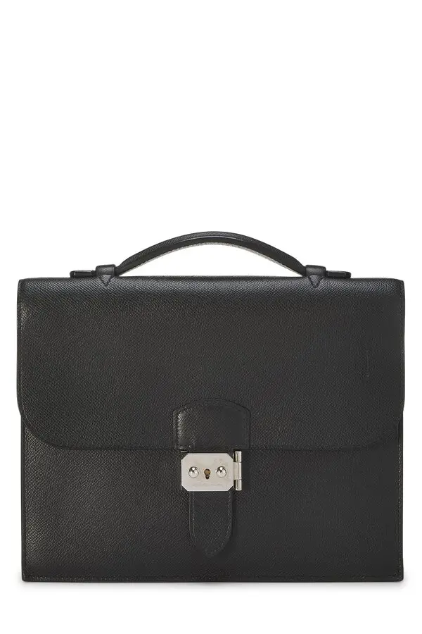 Hermès Epsom Sac A Dépêches 27 - Black