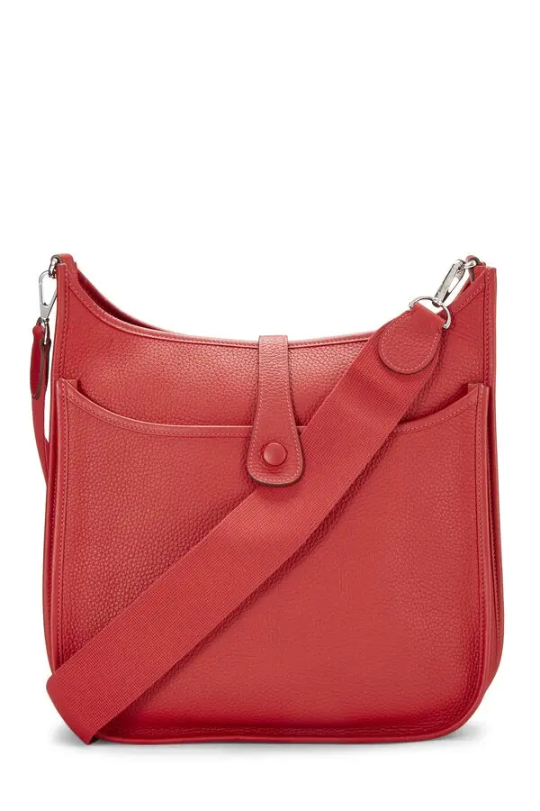 Hermès Bougainvillier Epsom Evelyne Iii