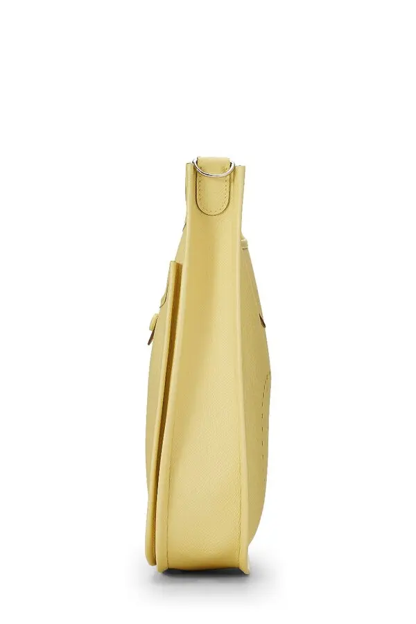 Hermès Jaune Poussin Epsom Evelyne Iii
