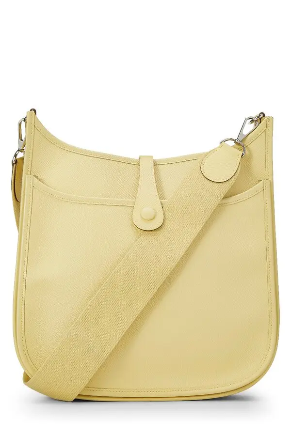 Hermès Jaune Poussin Epsom Evelyne Iii