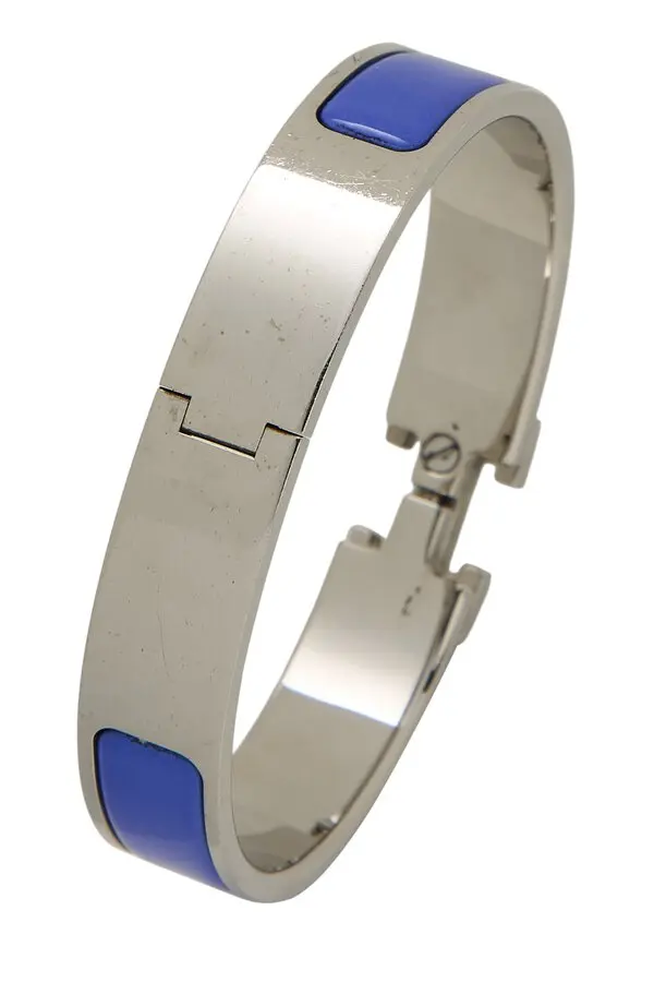 Hermès Enamel Clic-clac 'h' Bracelet Pm